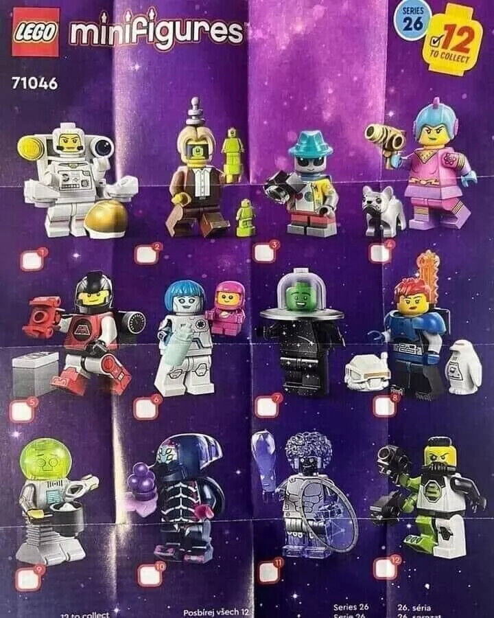 LEGO CMF Minifigure Series 26 Space - No. 11 Orion - 71046 horoscope ...