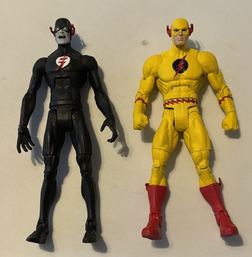 DC Universe Classics Lot - Black Flash Reverse Flash Custom 6” Loose ...