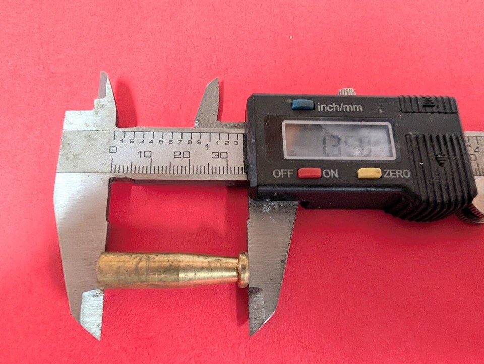 Brass RAMROD TIPS Set Muzzleloader Rifle,Pistol, Shotgun, Starter Or ...