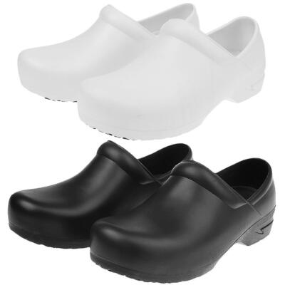 Multifunctional work shoes chef clogs for chefs, nurses, non-slip work ...