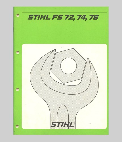 STIHL FS 72 74 76 Freischneider Werkstatthandbuch Original | eBay