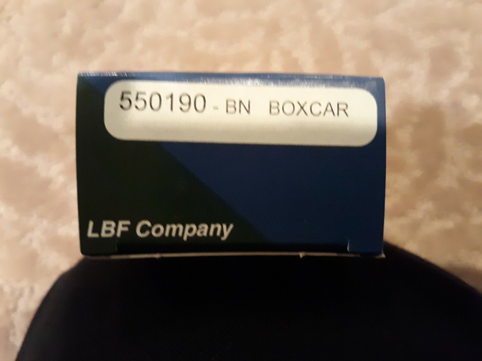 LBF N Scale 50' Excess Height Boxcar - BN | eBay