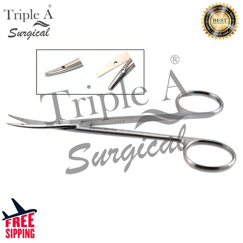 OR Grade Littler Suture Tissue Dissecting Scissors Curved 4.5" Blunt ...