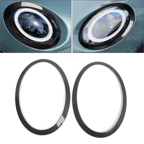 Headlight Trim Ring Cover Trim 51712355791 For BMW Mini Cooper F55 F56 ...