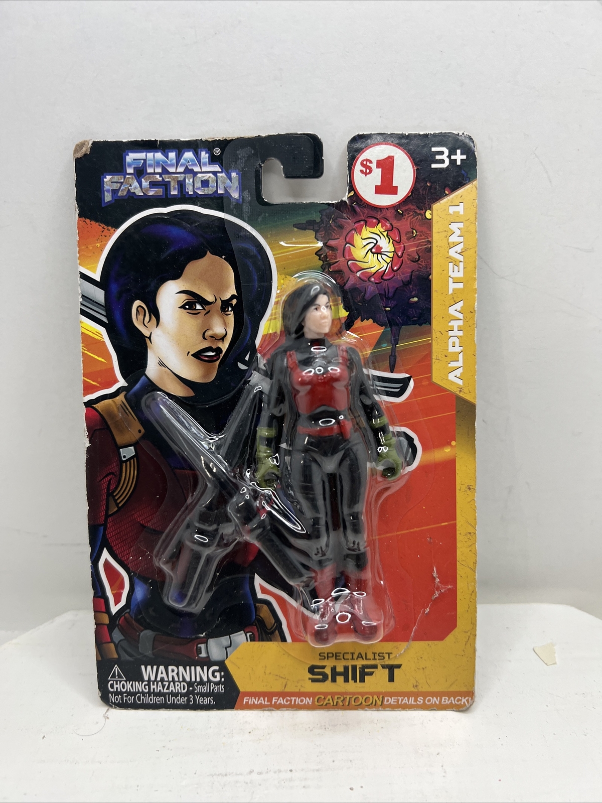 Final Faction - Alpha Team 1 - Specialist Shift - Action Figure - NEW ...