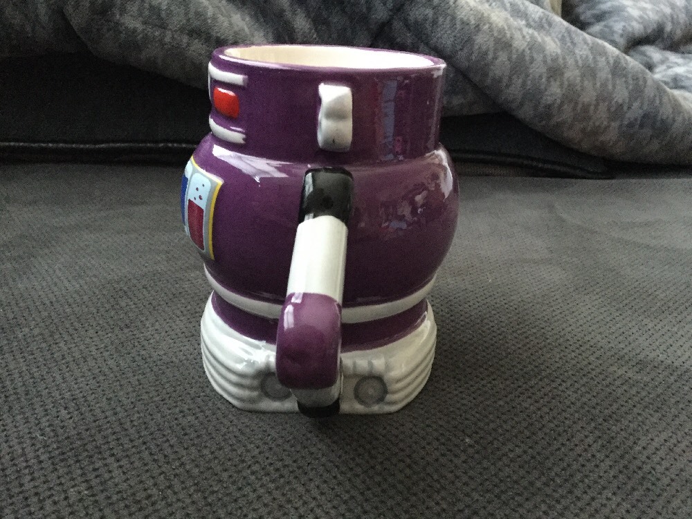 Novelty Robot Mug - Coffee Tea Cup Retro Geek Funky Boxed Gift Ceramic ...