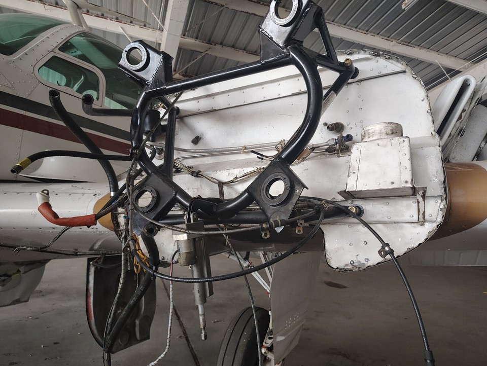 1966 BEECHCRAFT C55 BARON AIRFRAME, STEC 60-2 AUTOPILOT, HSI, GEAR UP ...