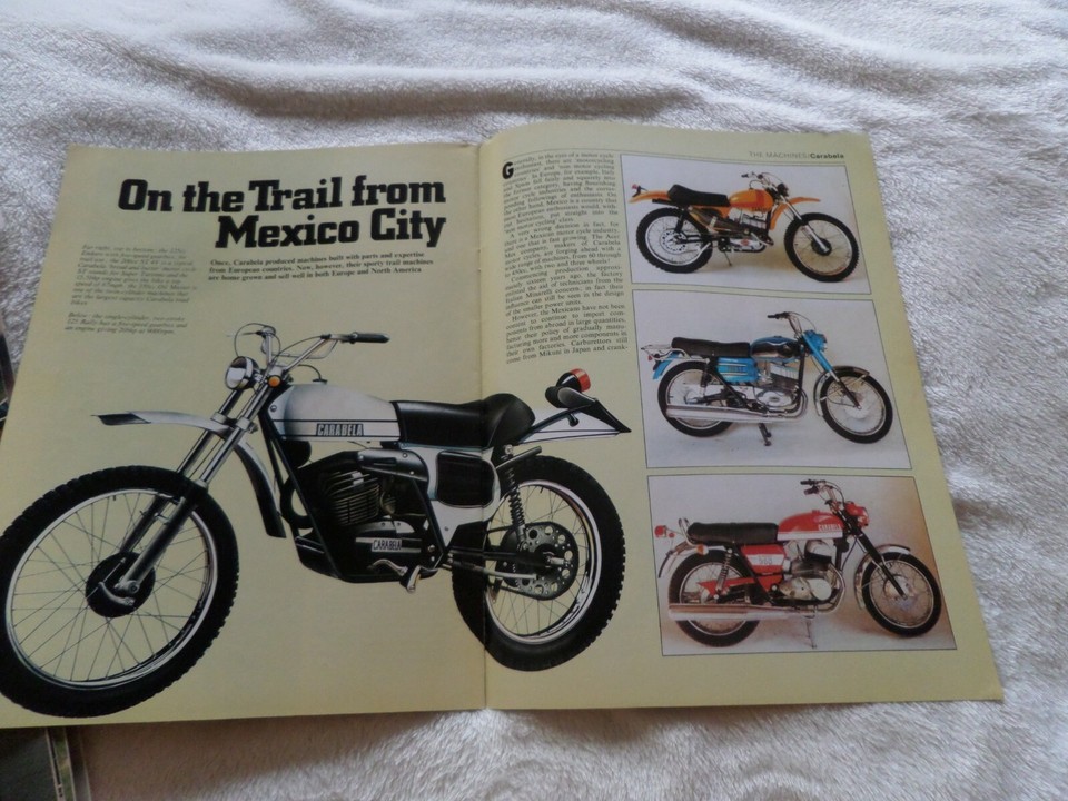 ON TWO WHEELS MAGAZINE No 12 THE INSIDE STORY OF MOTORCYCLING CARABELA ...