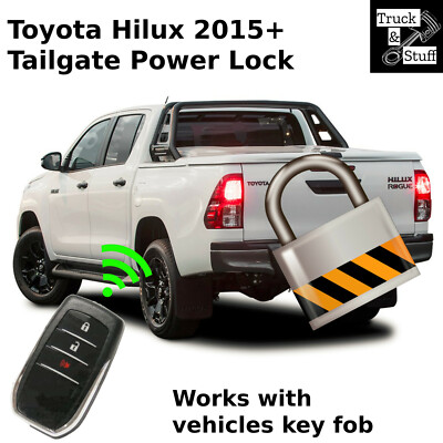 Tailgate Central Locking Kit For Toyota Hilux - 2015 to date Power lock ...