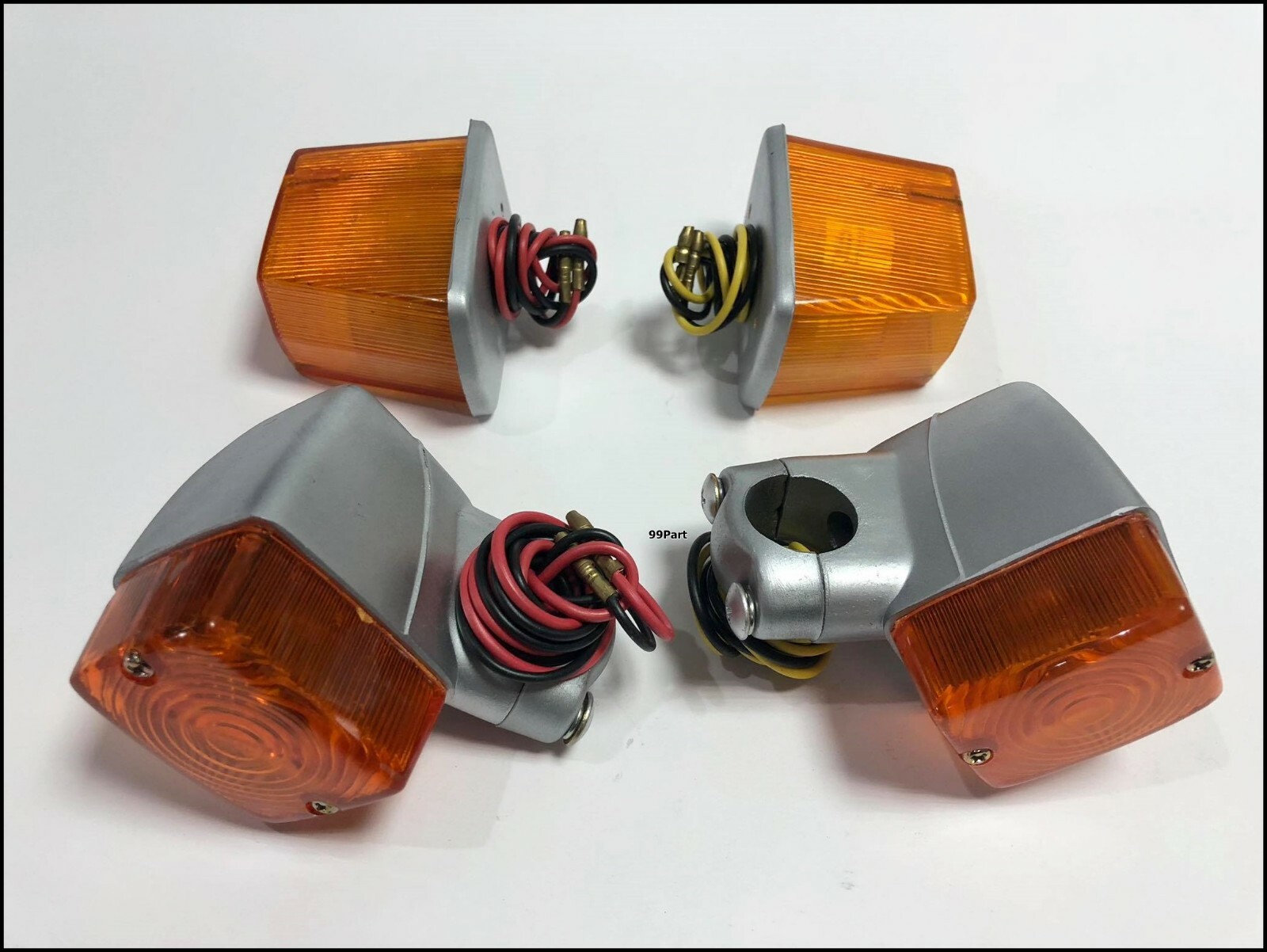 Honda C92 C95 CA95 C72 C77 CA77 Front and Rear Turn Signal Winker set ...