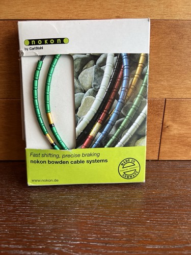 Nokon Bicycle Cable System, for shifting or braking, green, new in ...