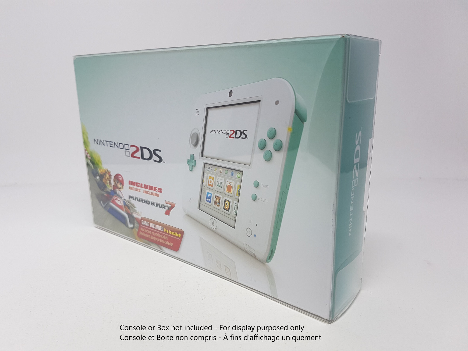 BOX PROTECTOR FOR NINTENDO 2DS CONSOLE CLEAR PLASTIC CASE | eBay