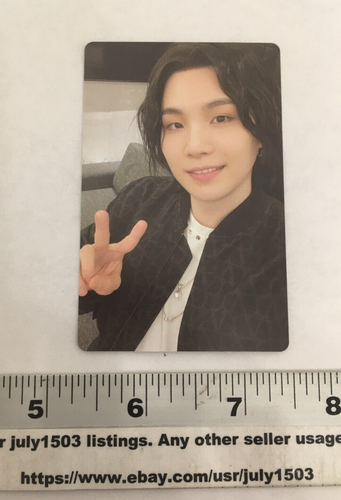 NEW BTS SUGA Agust D D-Day Tour The Original - Photocard 26 (from 28 ...