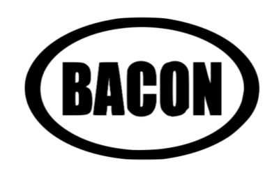Bacon decal w/ Free Shipping! Multiple Colors Available! | eBay