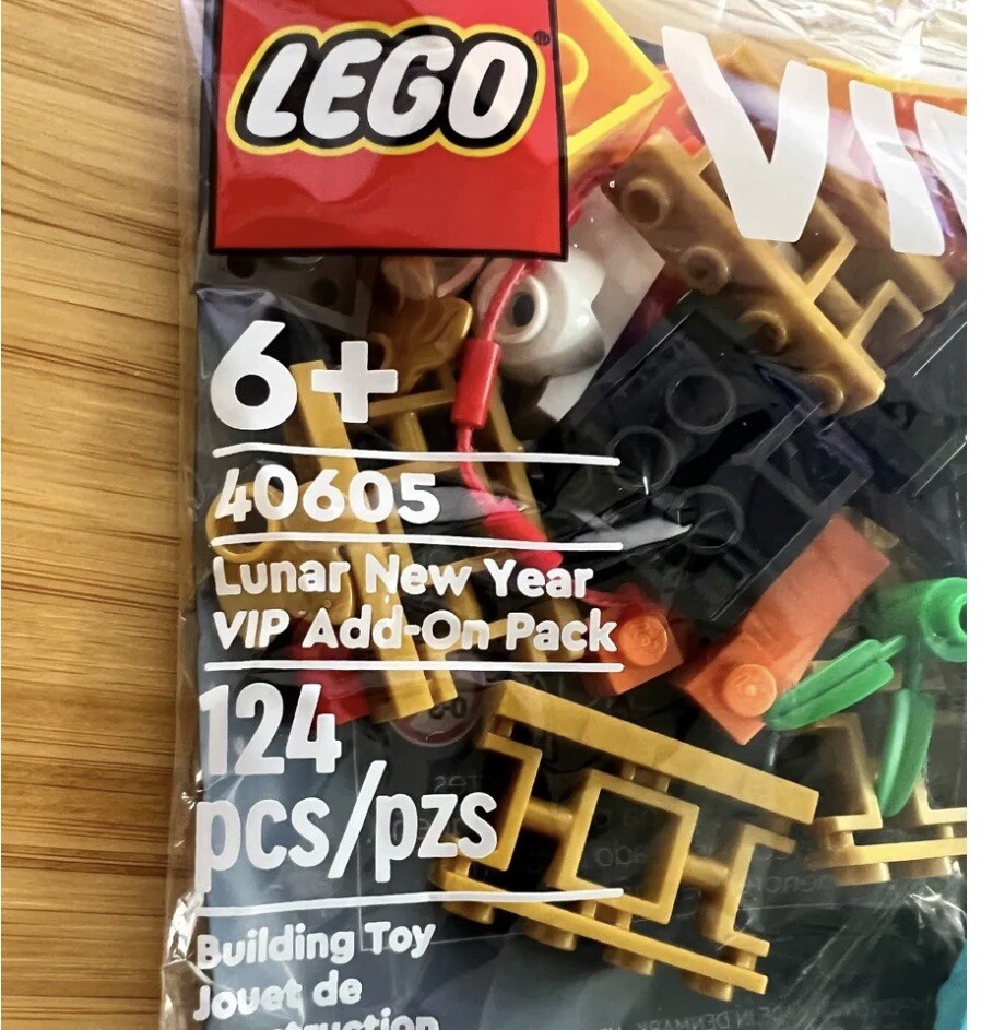 LEGO 40605 Lunar New Year VIP Add-On Pack New in Sealed Bag | eBay
