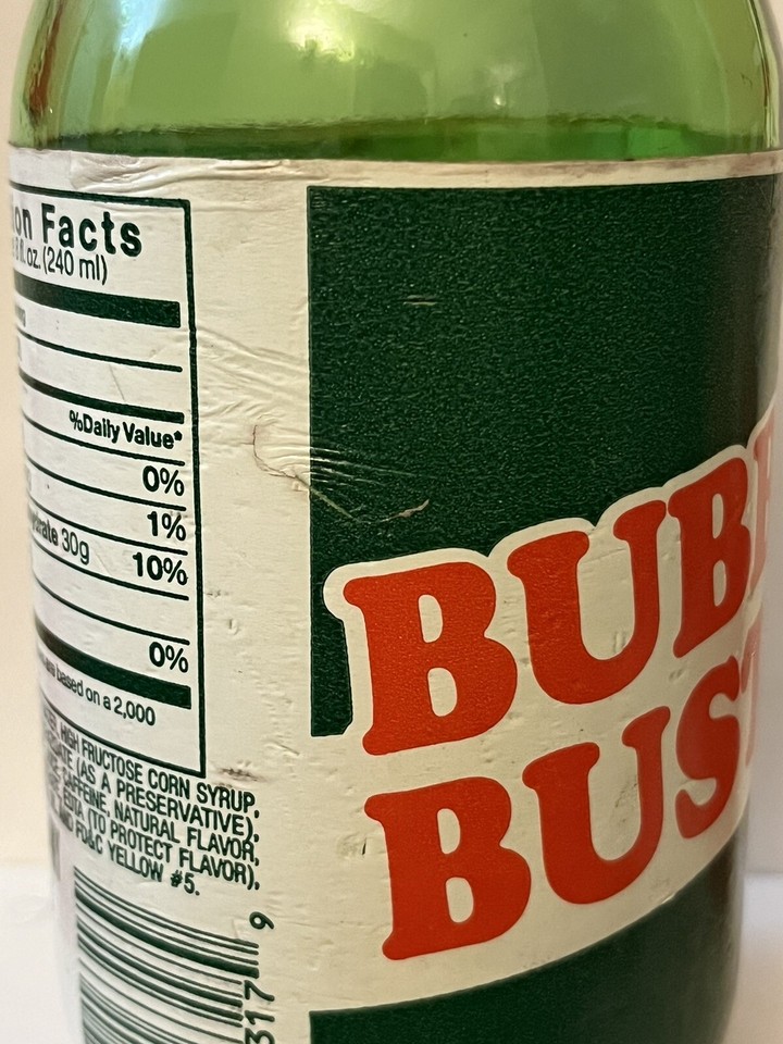 Rare?? Bubba Busta Citrus Drink empty 16oz soda bottle 80's Vintage ...