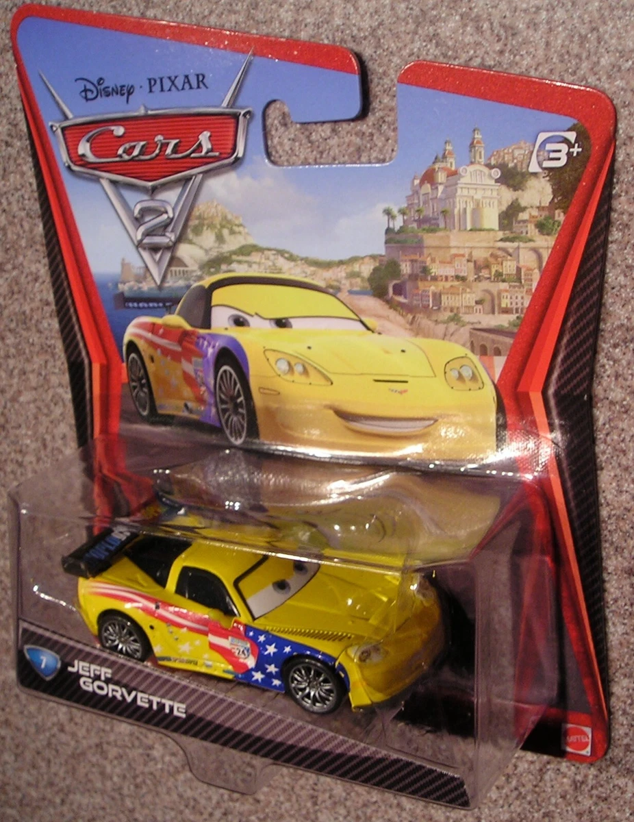 Cars 2 Coloring Pages Jeff Gorvette Cars