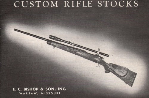 VINTAGE E.C. BISHOP - CUSTOM RIFLE STOCKS CATALOG | eBay