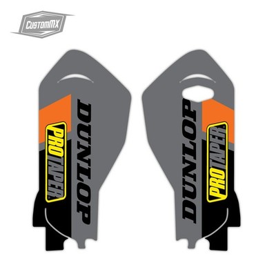 Lower Fork Guard Stickers:- To Fit KTM SX SXF XC XCF 15-22 EXC EXC 16 ...