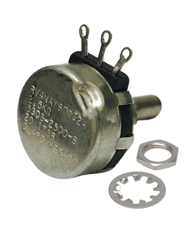 RV4NAYSD252A Potentiometers RV4 Series 1 Turn 2.5K ohm 10% 28.45mm ...