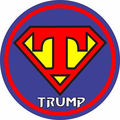 SUPER TRUMP CIRCLE STICKER ELECTION POLITICAL WINDOW BUMPER DECAL | eBay