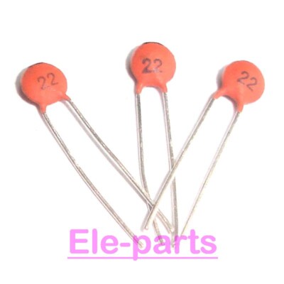 1000 PCS CERAMIC CAPACITOR 22 22pF 50V DIP-2 22pF/50V | eBay