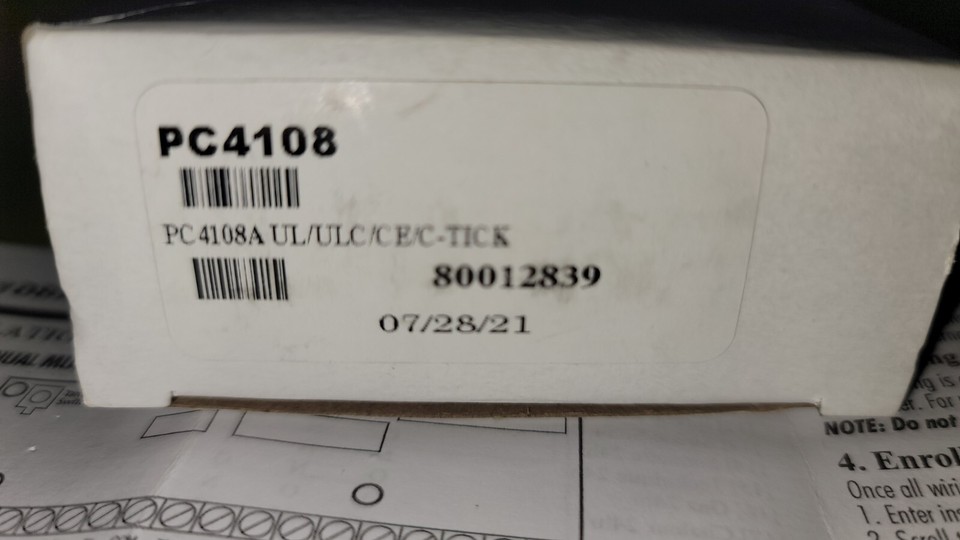 DSC PC4108 (aka PC4108A) MAXSYS 8-Zone Hardwire Zone Expansion Module ...