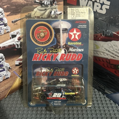 NASCAR Ricky Rudd #28 Texaco Armed Forces Marines Action 1/64 Diecast ...