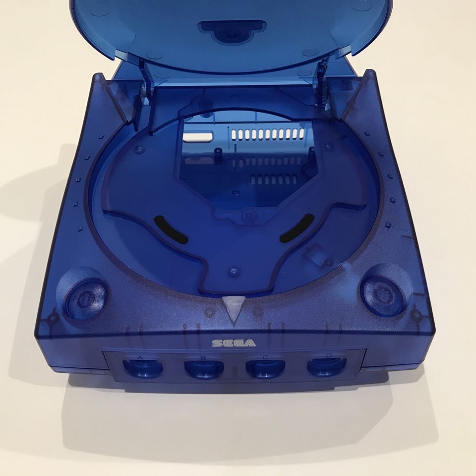 Replacement Translucent Case Shell for SEGA Dreamcast Transparent ...