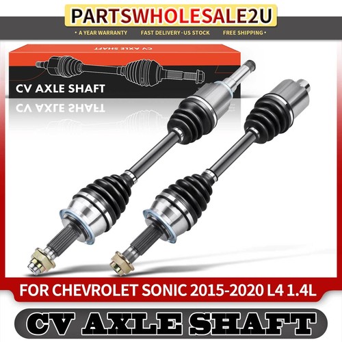 2x Front CV Axle Assembly for Chevrolet Sonic 2012-2020 L4 1.4L ...
