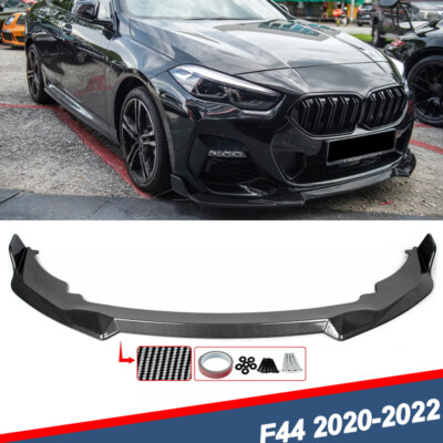 Fit BMW F44 228i M235i M Sport 2020-23 Carbon Fiber Look Front Bumper ...