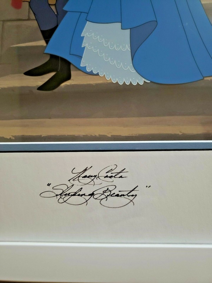 Phillip Aurora Sleeping Beauty Disney Sericel Cel Signed Mary Costa ...