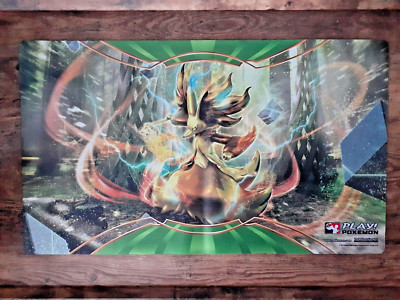 Pokemon TCG DELPHOX BREAK Gold Official Play! Pokemon League Playmat ...