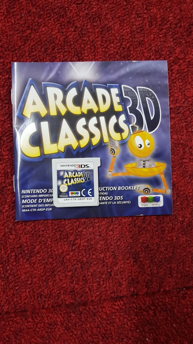 ARCADE CLASSICS 3D Nintendo 3Ds Game | eBay UK