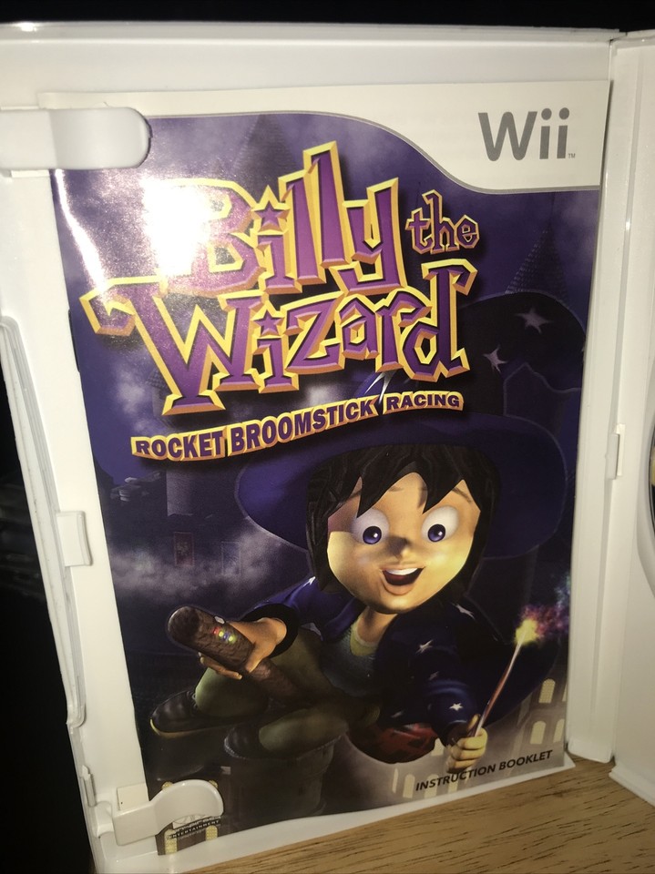 Billy the Wizard: Rocket Broomstick Racing (Nintendo Wii, 2007 ...