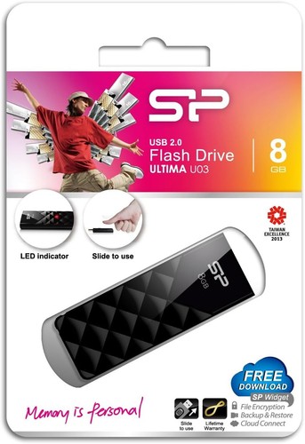 Silicon Power Ultima U03 Memory USB Portable 8192 MB | eBay