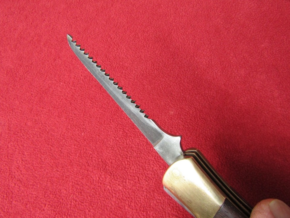 NICE! Vtg Precise Original DEERSLAYER Lockback 2-Blade Folding Knife W ...