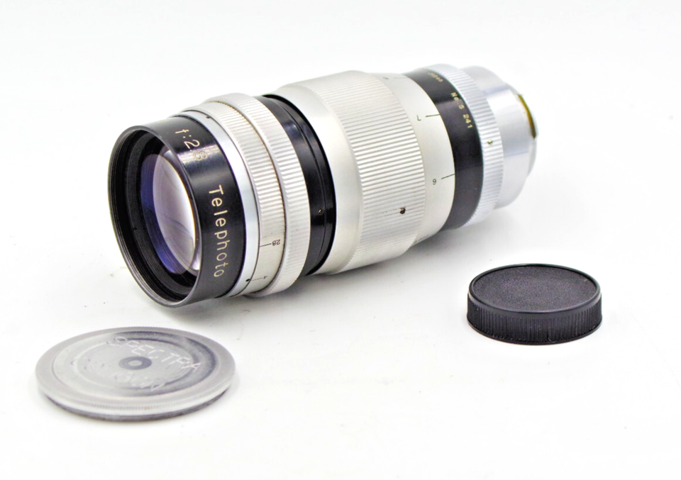 Spectra Coligon 135mm f2.8 lens, Exakta mount, 20 blades, silver ...
