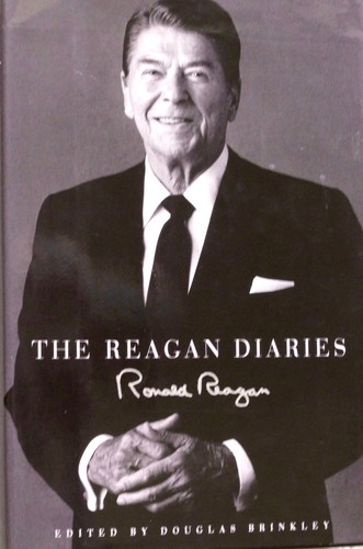 THE REAGAN DIARIES Ronald REAGAN Brinkley 2007 FIRST EDITION HCDJ Color ...