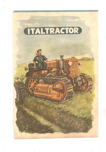TRATTORI A CINGOLI ( TRACKMASTER ) "ITALTRACTOR".....URSUS 55_ill. Pino ...