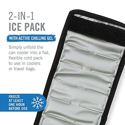 Insta-Chill Can Cooler Flexible Freezable Gel and Standard Assorted ...
