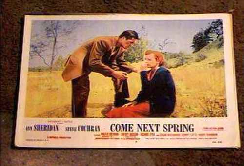 COME NEXT SPRING 1956 LOBBY CARD #7 | eBay