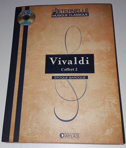VIVALDI COFFRET 2 DE 10 CD ETERNELLE MUSIQUE CLASSIQUE ATLAS EPOQUE ...