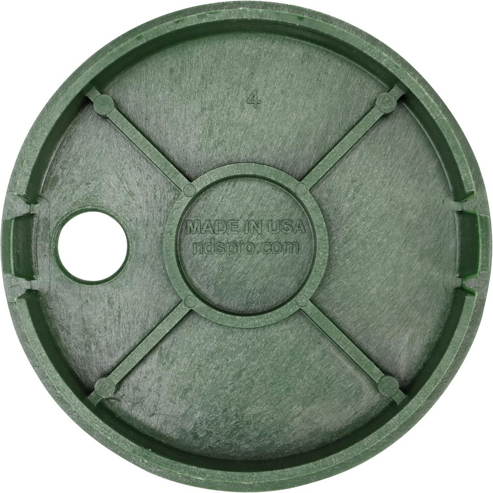 6 In Round Valve Box Overlapping ICV Cover Irrigation Control Sprinkler ...