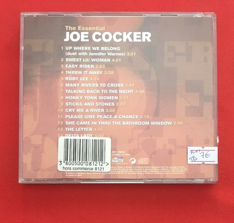 The Essential Joe Cocker 5514082 Very Good Condition CD | eBay