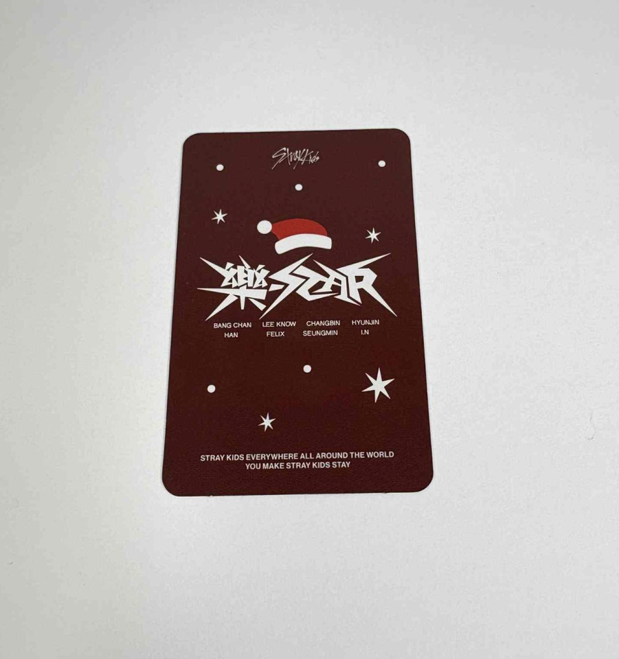 STRAY KIDS LEEKNOW ROCK STAR Soundwave 5th Last Lucky Draw Photocard PC ...