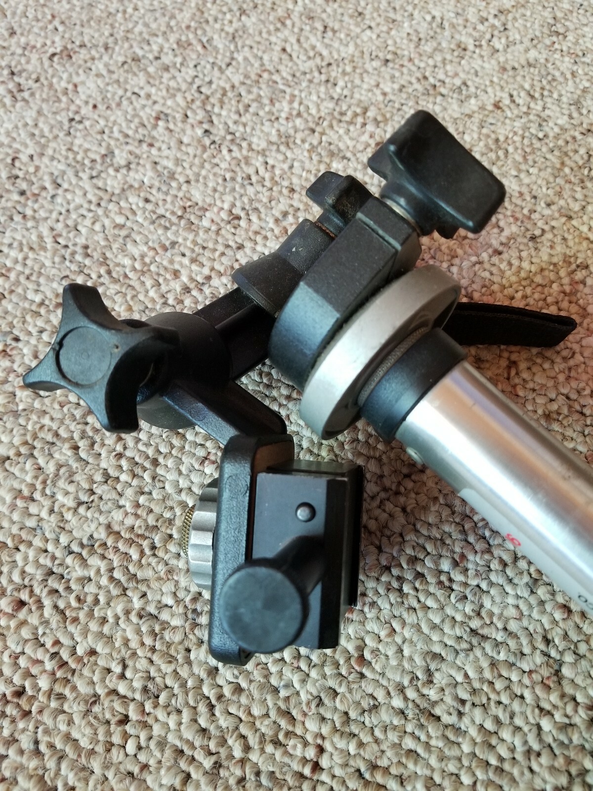 BOGEN MODEL 3016 MONOPOD MANUFACTURED + Bogen 3025 3-D Head Tripod Head ...