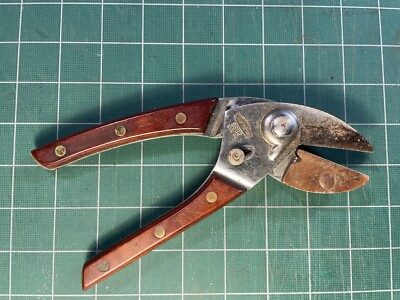 Vintage Craftsman 8632 Hand Pruner Wood Handles | eBay