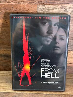 From Hell DVD Directors Limited Edition Johnny Depp Heather Graham | eBay