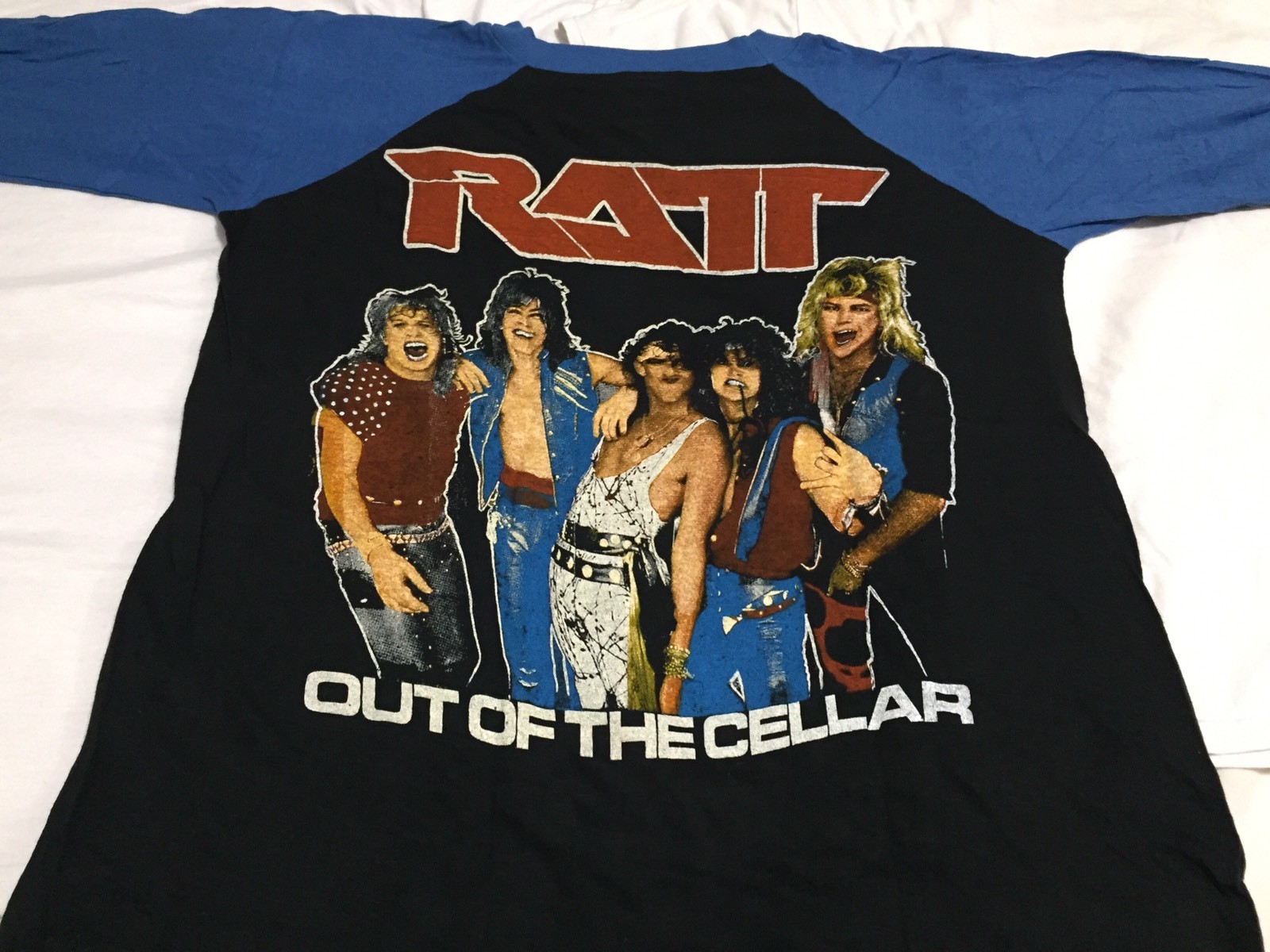 Rare 1984 Billy Squire Ratt Out Of The Cellar Tour Co… Gem